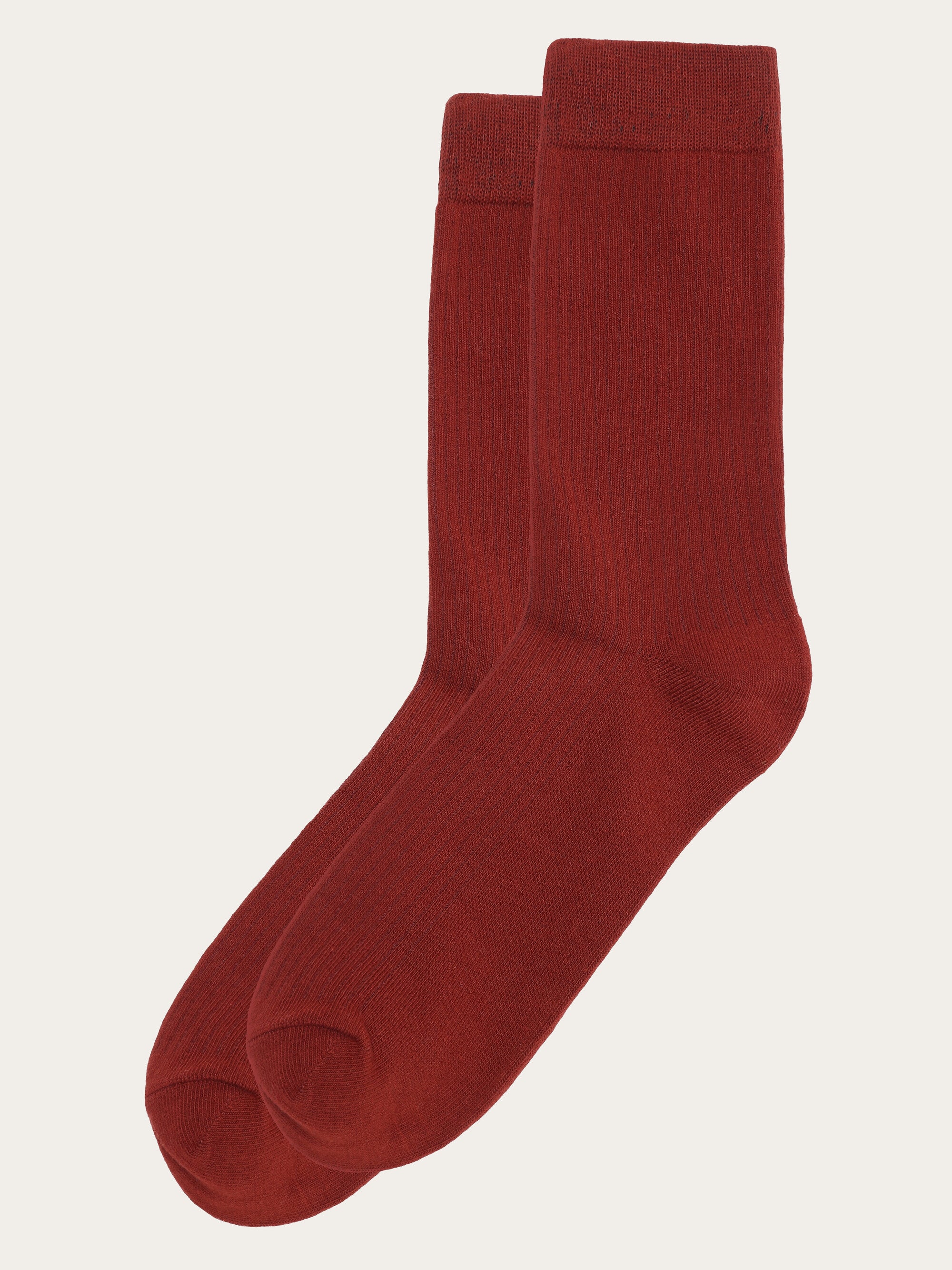 1-pack classic sock - GOTS/Vegan - Fired Brick