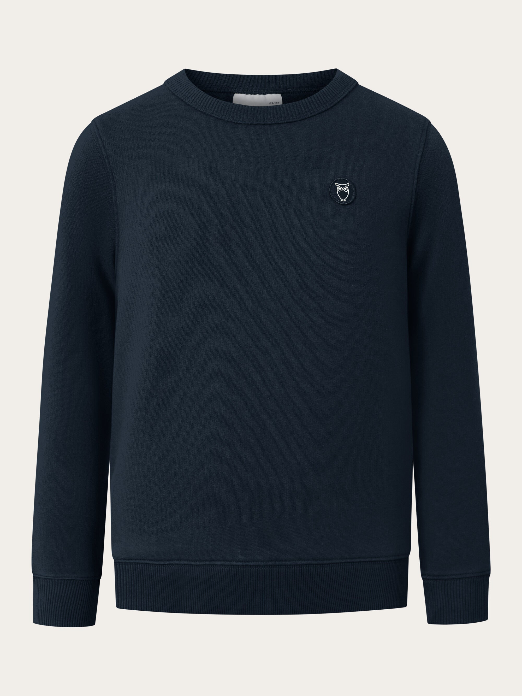 Badge crew neck sweat - Total Eclipse von KnowledgeCotton Apparel© kaufen